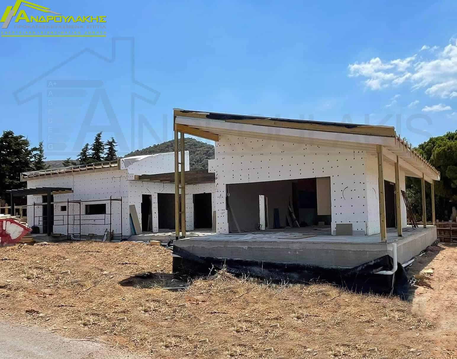 androulakis koropi project 246tm - Προκατασκευασμένα σπίτια | Προκατ ...