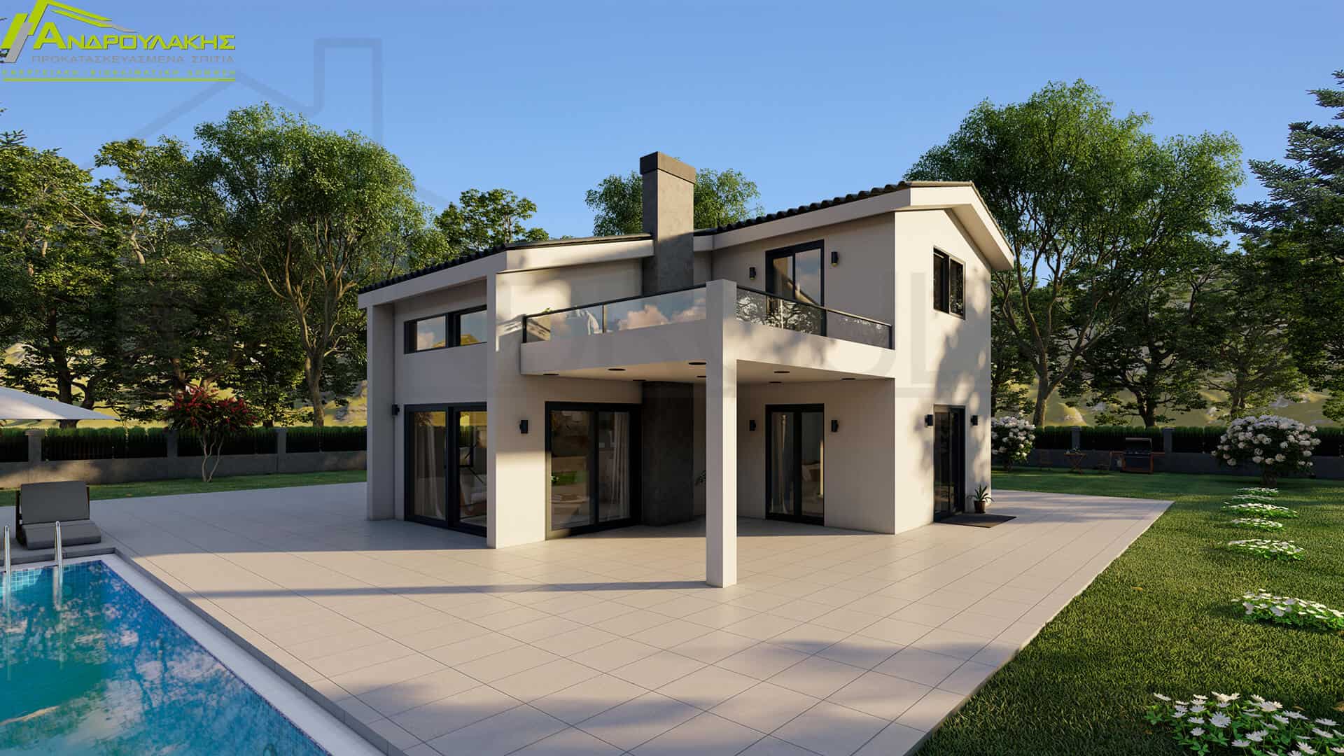 androulakis evia project - Προκατασκευασμένα σπίτια | Προκατ | Ανδρουλάκης