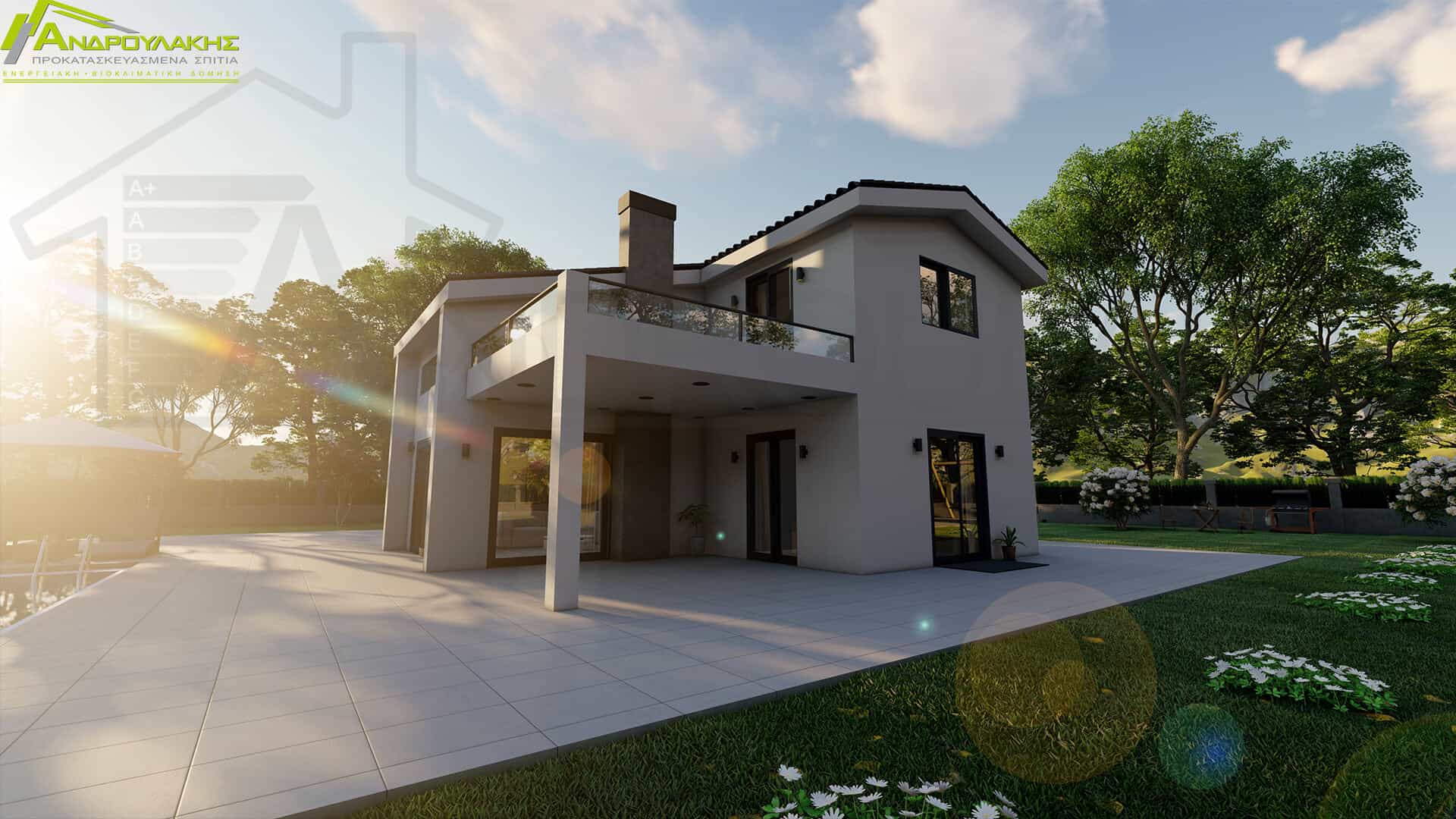 androulakis evia project - Προκατασκευασμένα σπίτια | Προκατ | Ανδρουλάκης
