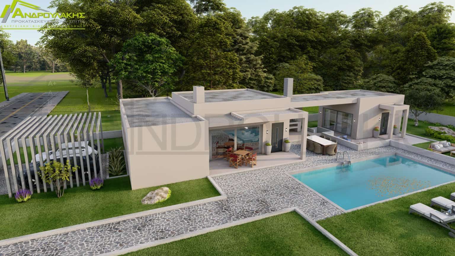 androulakis palaia fokia project 124tm - Προκατασκευασμένα σπίτια ...