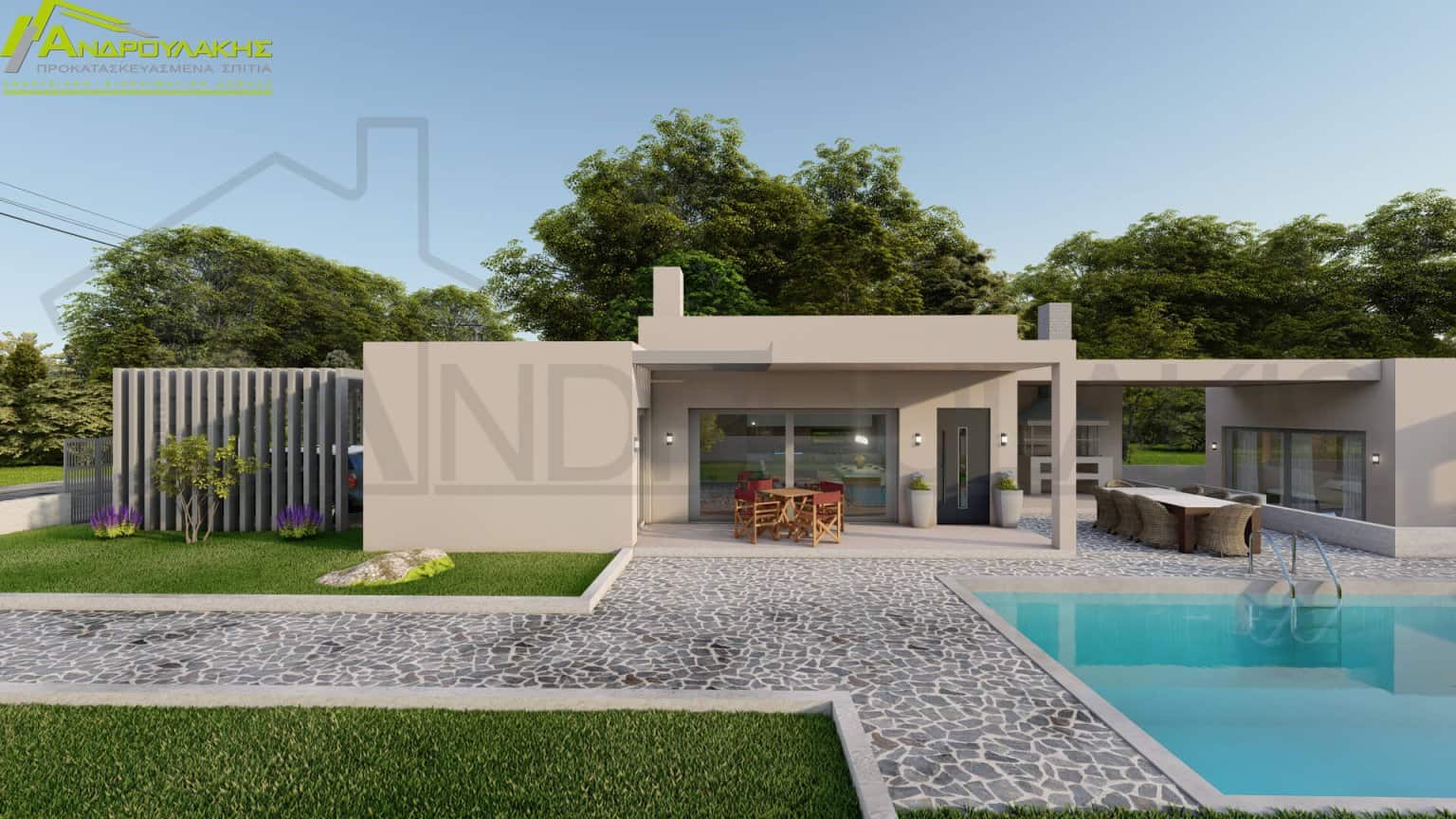 androulakis palaia fokia project 124tm - Προκατασκευασμένα σπίτια ...