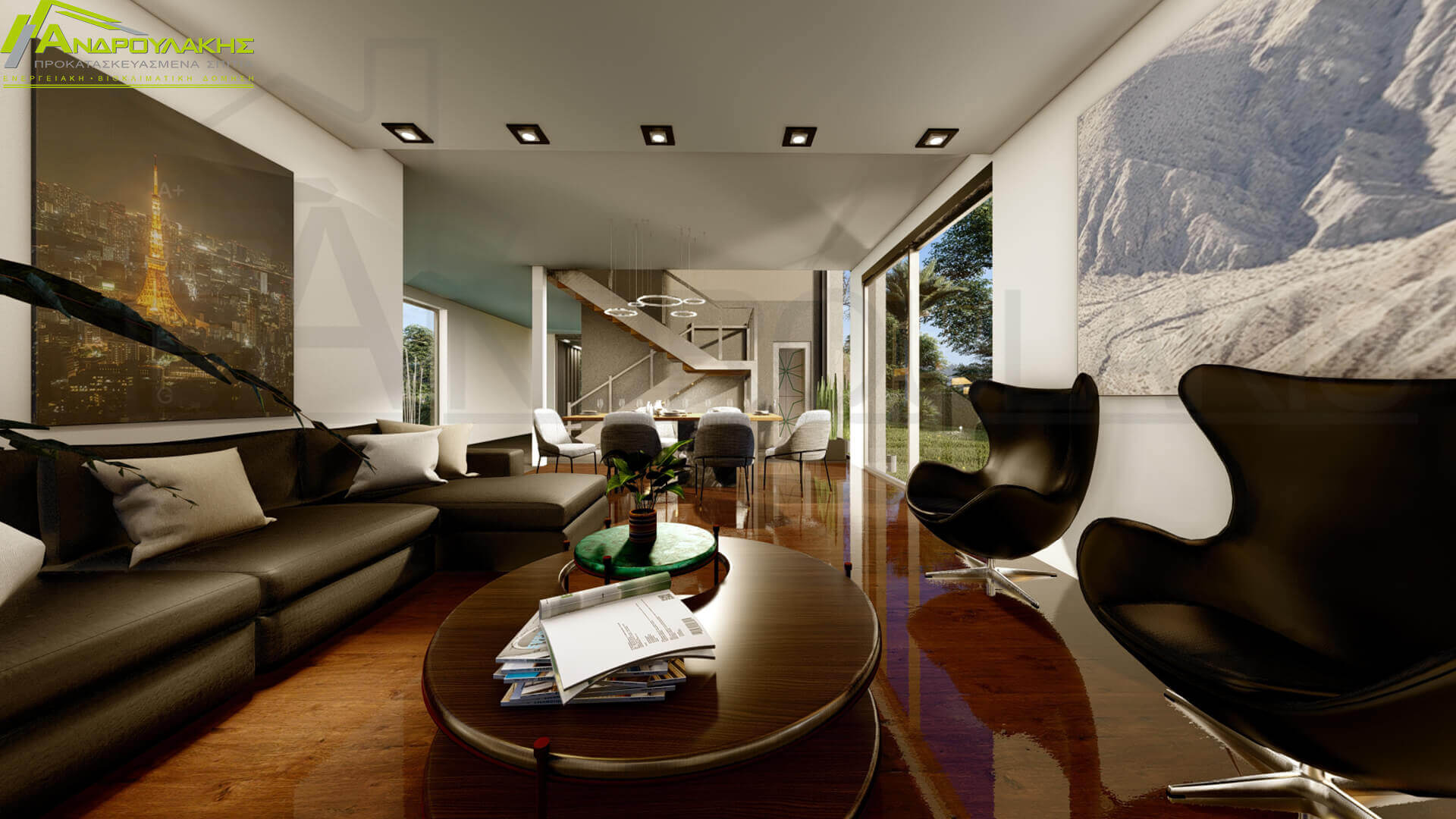 Διώροφη Κατοικία 233 τ.μ. - Προκατασκευασμένα σπίτια | Προκατ | Ανδρουλάκης