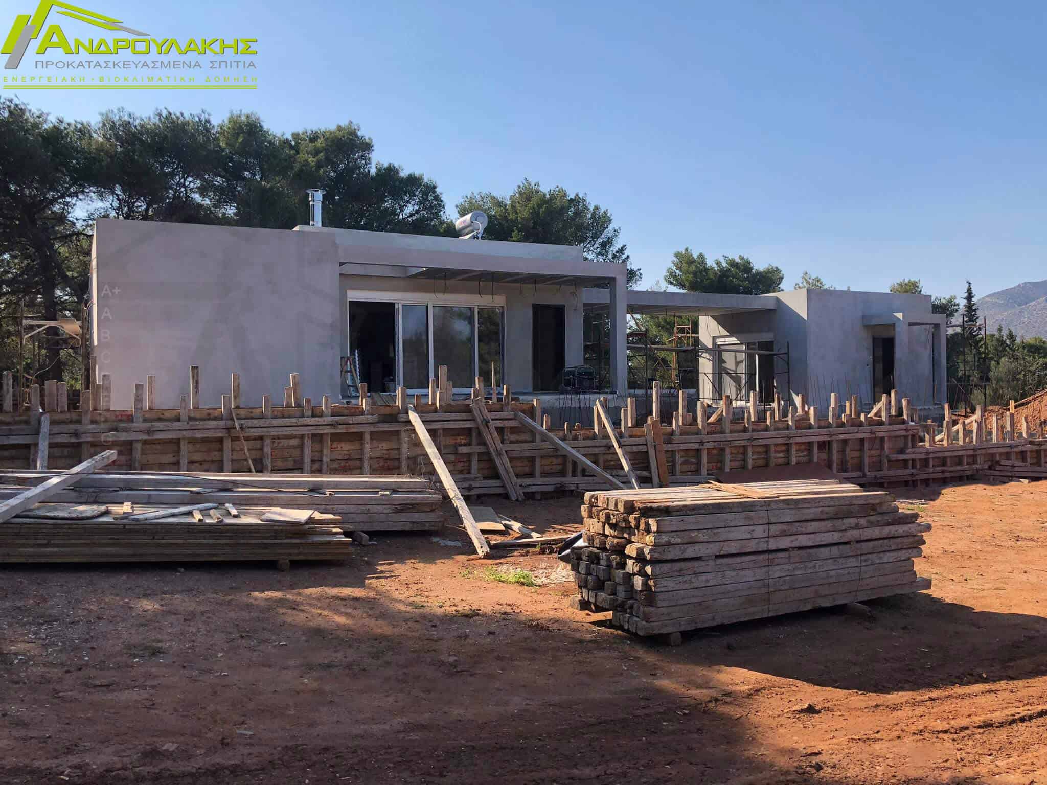 androulakis palaia fokia project 124tm - Προκατασκευασμένα σπίτια ...