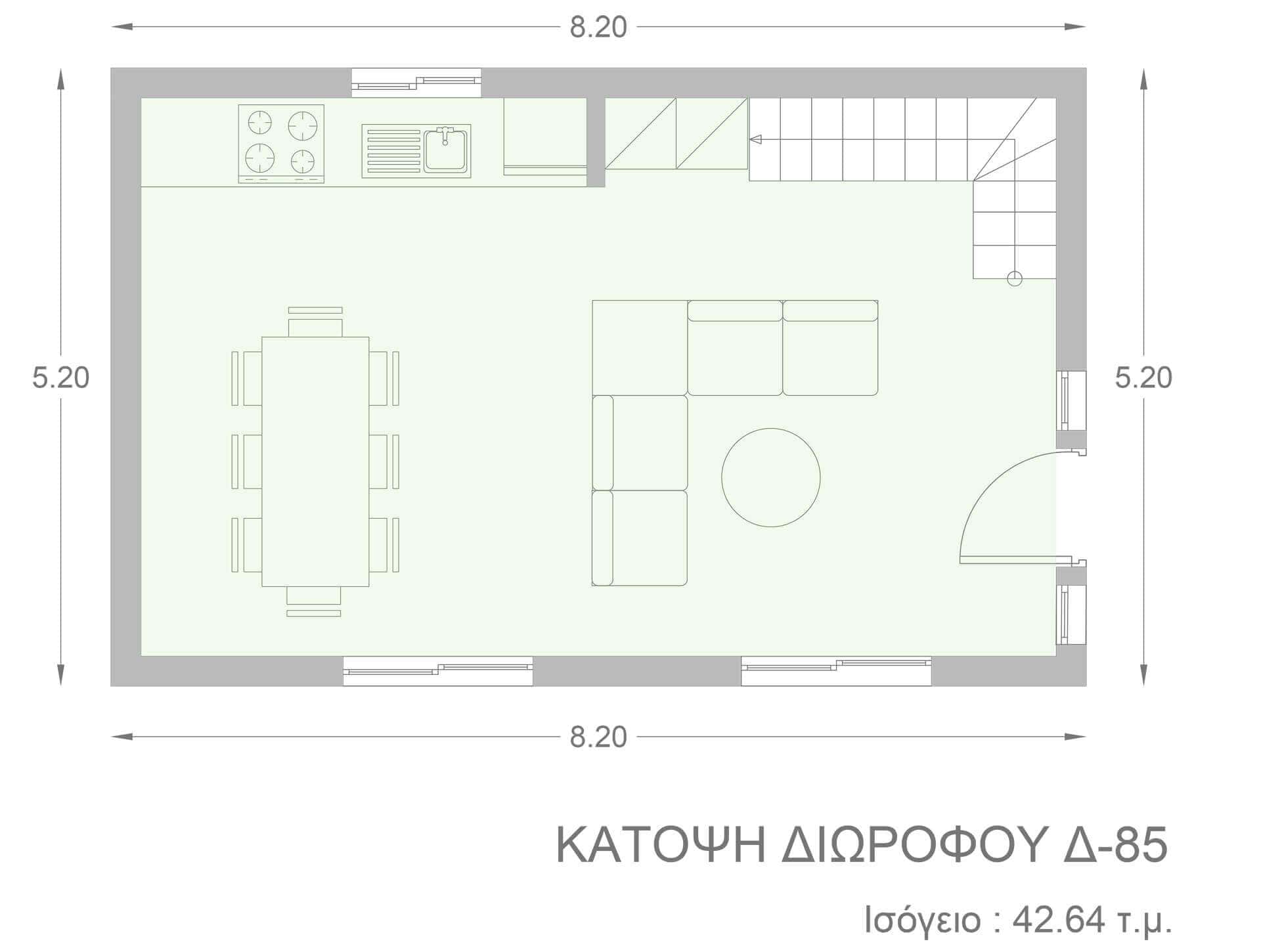Τουριστικά Καταλύματα 85 τ.μ. - Προκατασκευασμένα σπίτια | Προκατ ...