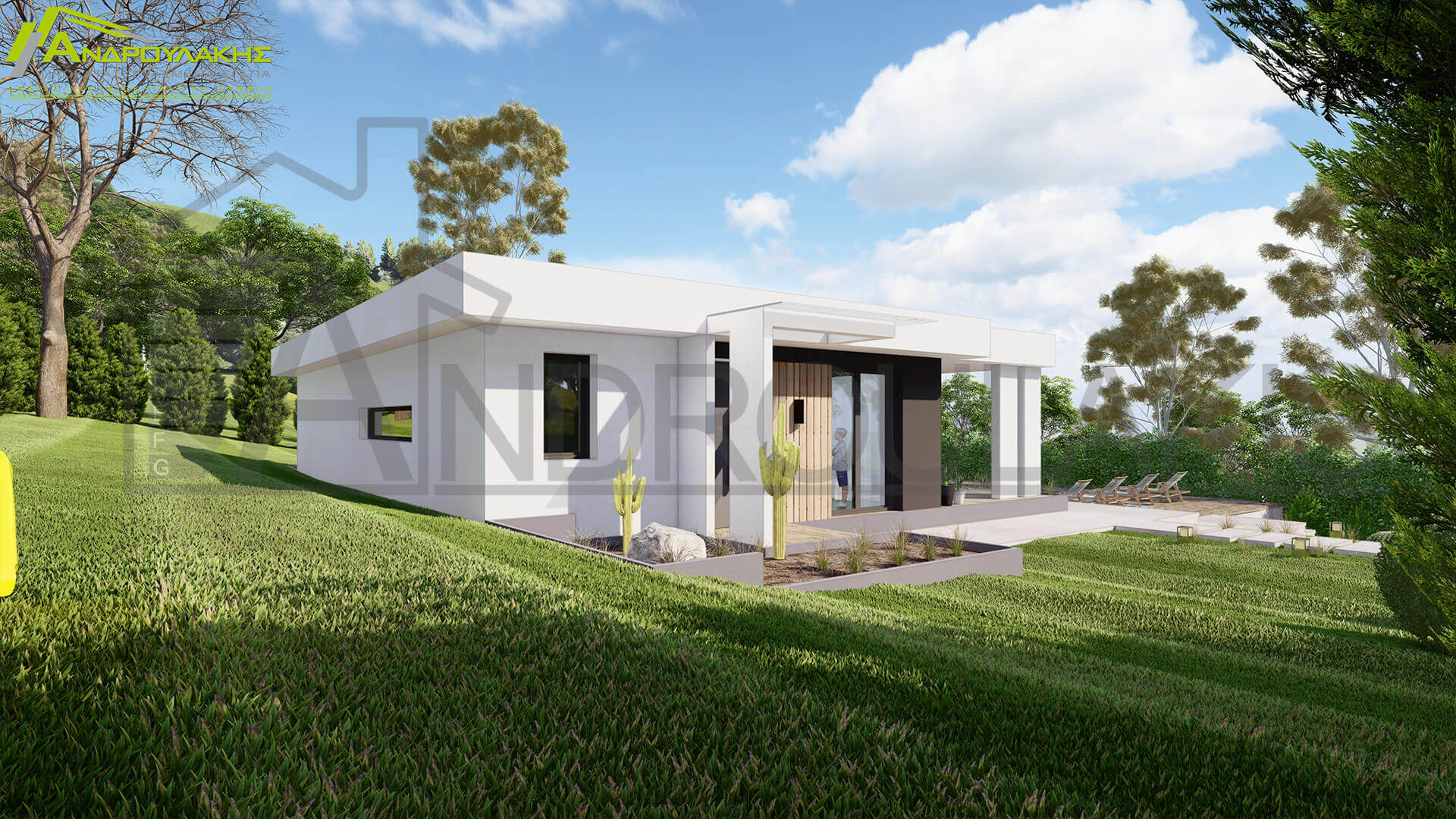 Ισόγεια Κατοικία 66 τ.μ. - Προκατασκευασμένα σπίτια | Προκατ | Ανδρουλάκης